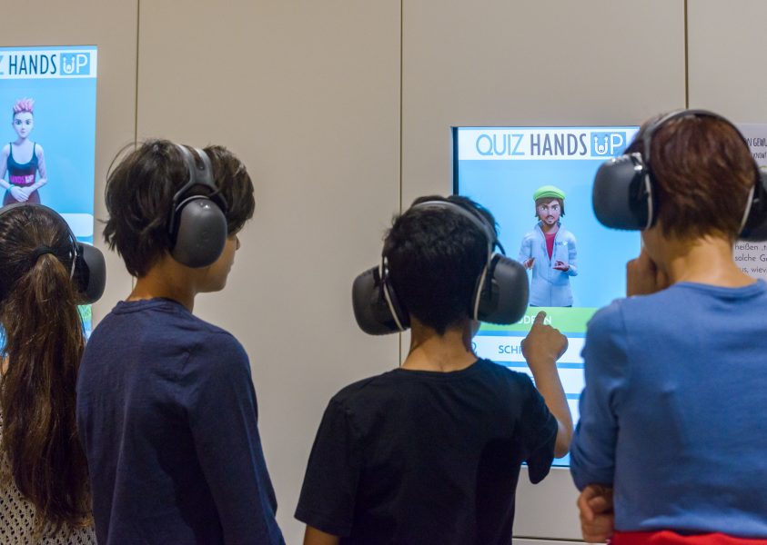 HANDS UP – Erlebnis Stille